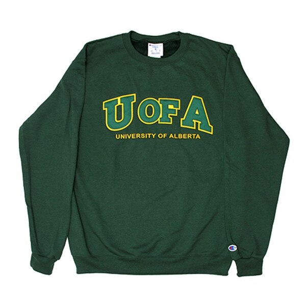 Champion Crew Neck - U of A Embroidered (Adult, Unisex) | University of ...