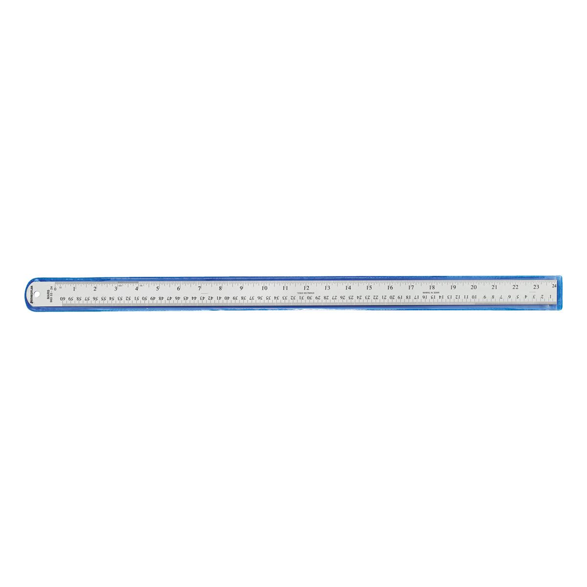 Staedtler 24 Inch Stainless Steel Ruler | University of Alberta Bookstore